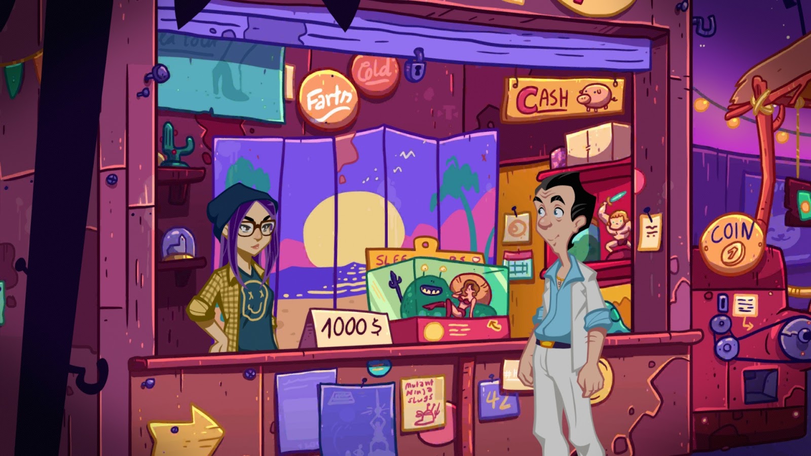 Leisure Suit Larry: Wet Dreams Don't Dry es registrado para PS4 y Switch