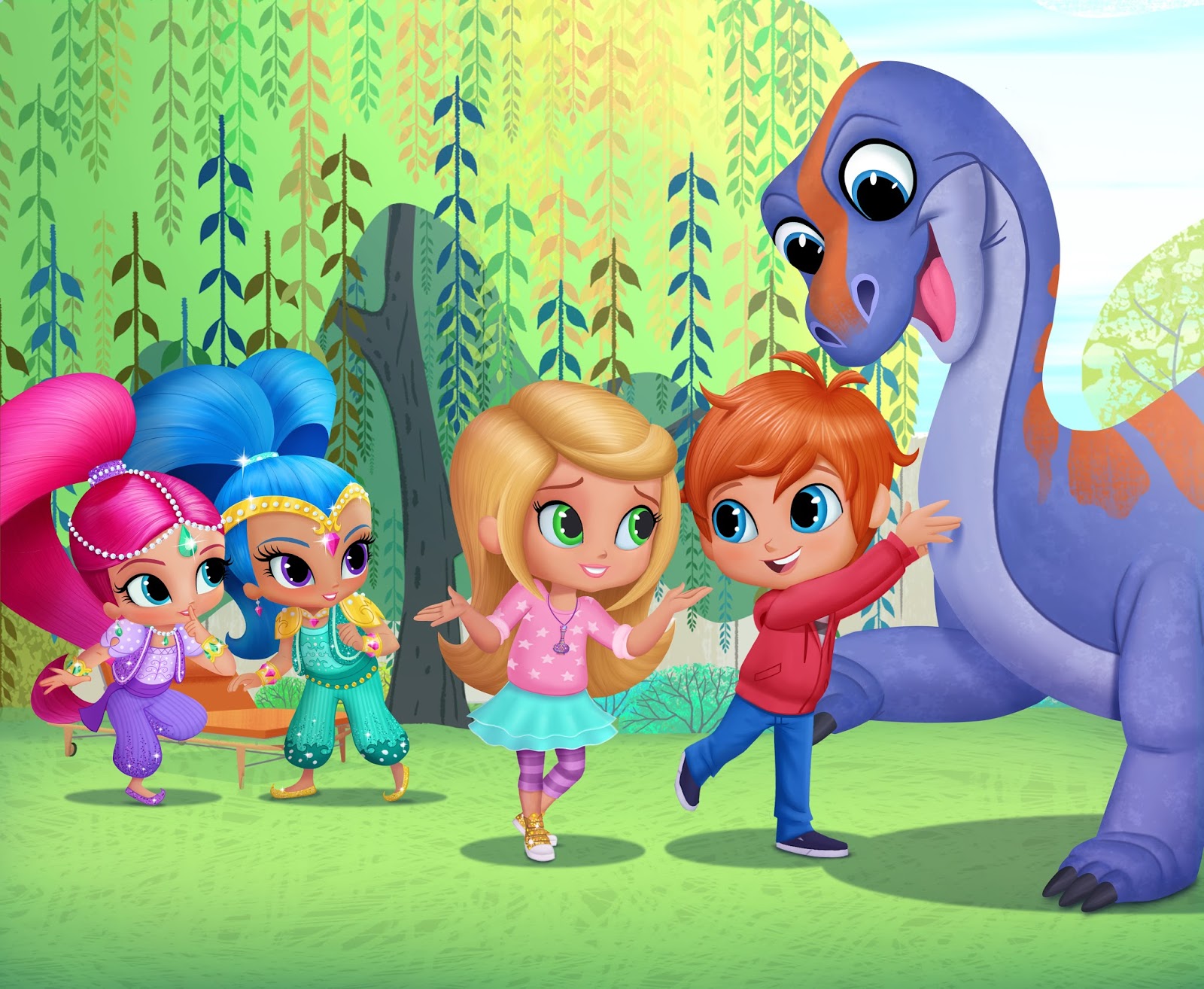 A GEEK DADDY: Shimmer and Shine Whirl onto Nickelodeon's TV Lineup