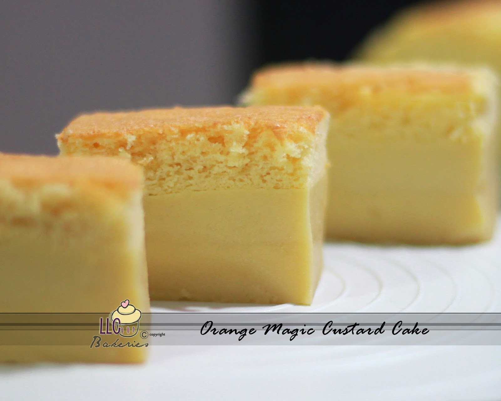 LLC Bakeries: Orange Magic Custard Cake