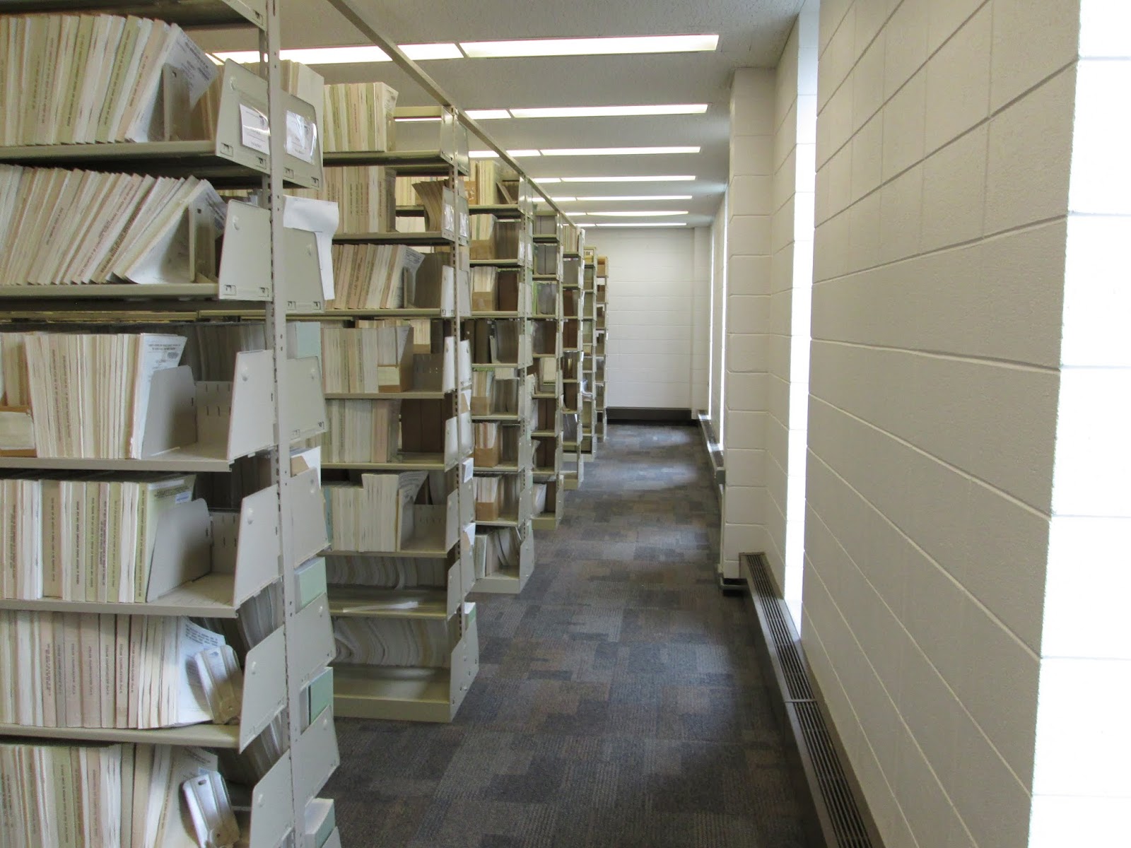 USD University Libraries : 2nd Floor Carpeting - complete!