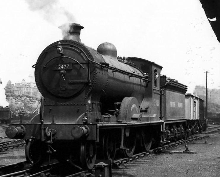 Tour Scotland: Old Photograph Steam Train Dundee Scotland
