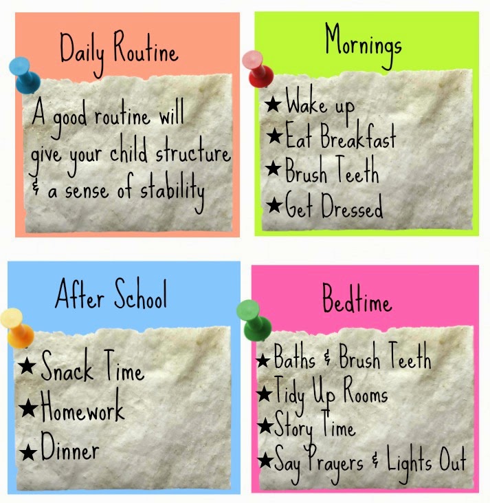 One Seriously Beautiful Life: Routines For Children