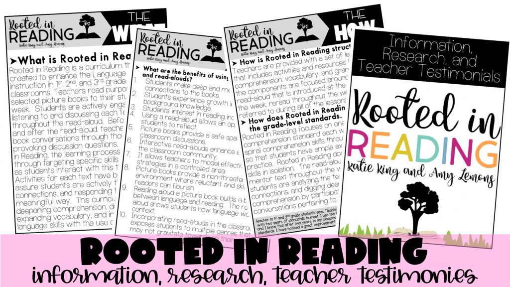The WHY Behind Rooted in Reading - Queen of the First Grade Jungle