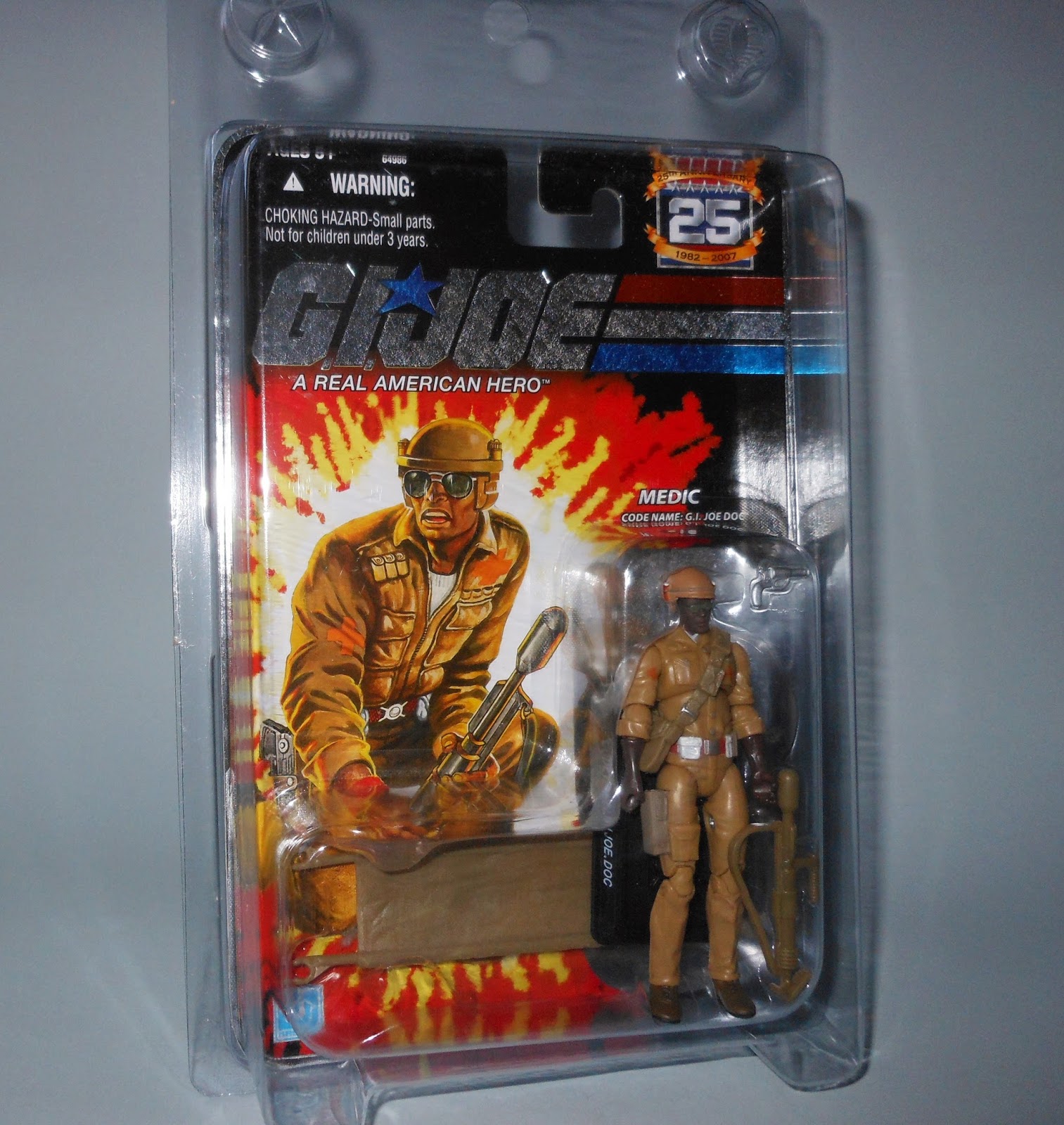 Figuras de Acción A Go-Gó: G.I. JOE DOC (MEDIC) (G.I. JOE: 25th ...