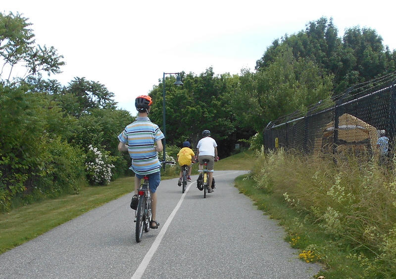 anniebikes: Back Cove and Eastern Promenade Trails in Portland, Maine