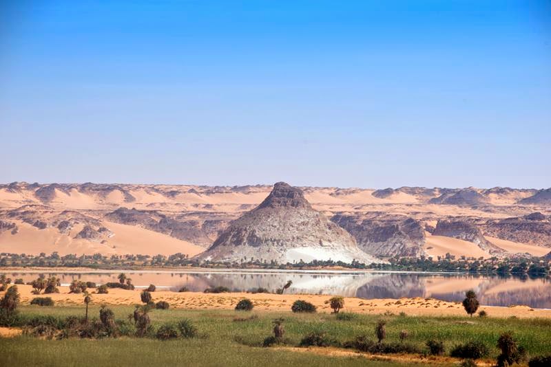 The Lakes of Ounianga in the Sahara Desert, Chad