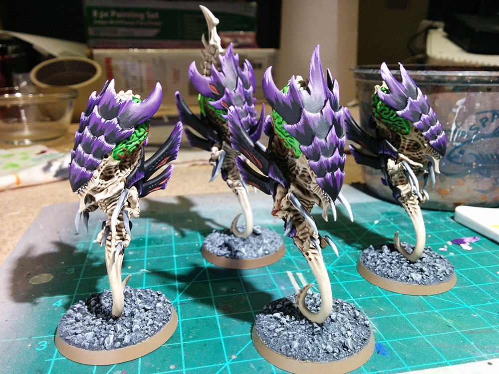 The Hammer of Wrath: WIP: Tyranid Zoanthropes