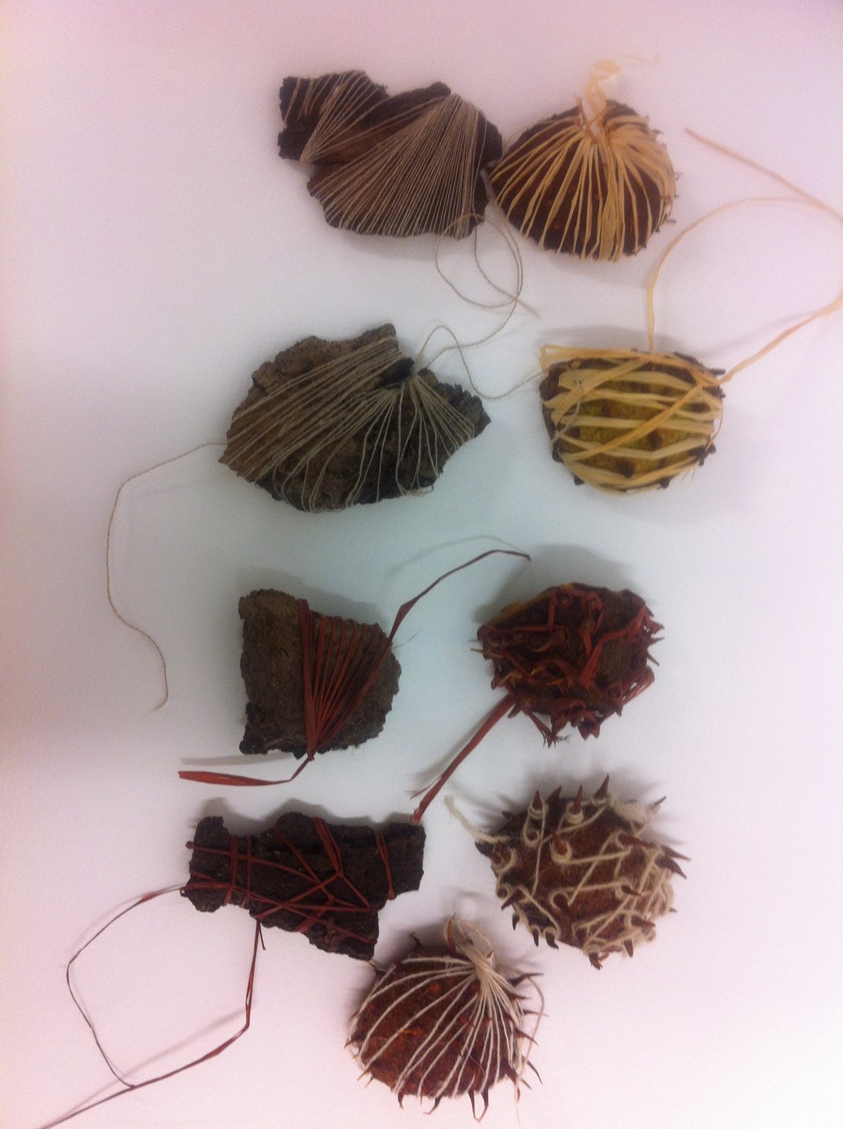 Judith's Art: Wrapping objects