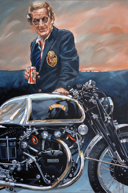 OddBike: The Irving-Vincent - Anachronistic Trackday Missile