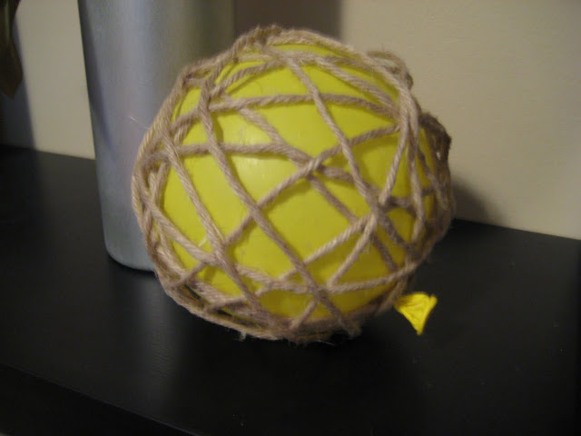 Obssesed with Design: Jute Balls... they actually worked!
