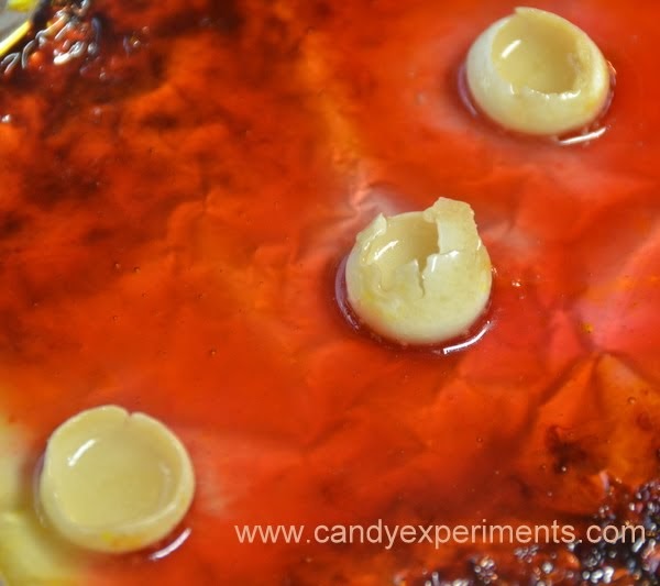 Candy Experiments: Melted Mentos