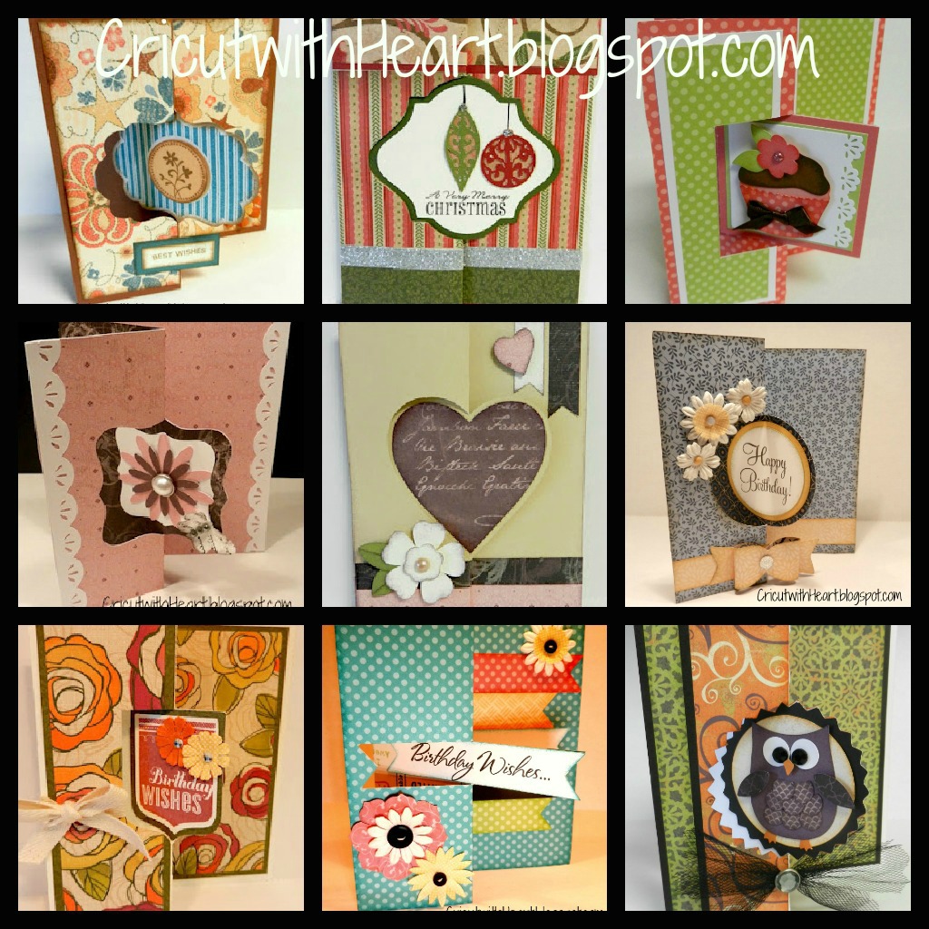 Fantabulous Cricut Challenge Blog: Thursday Tutorial - Swing Cards!
