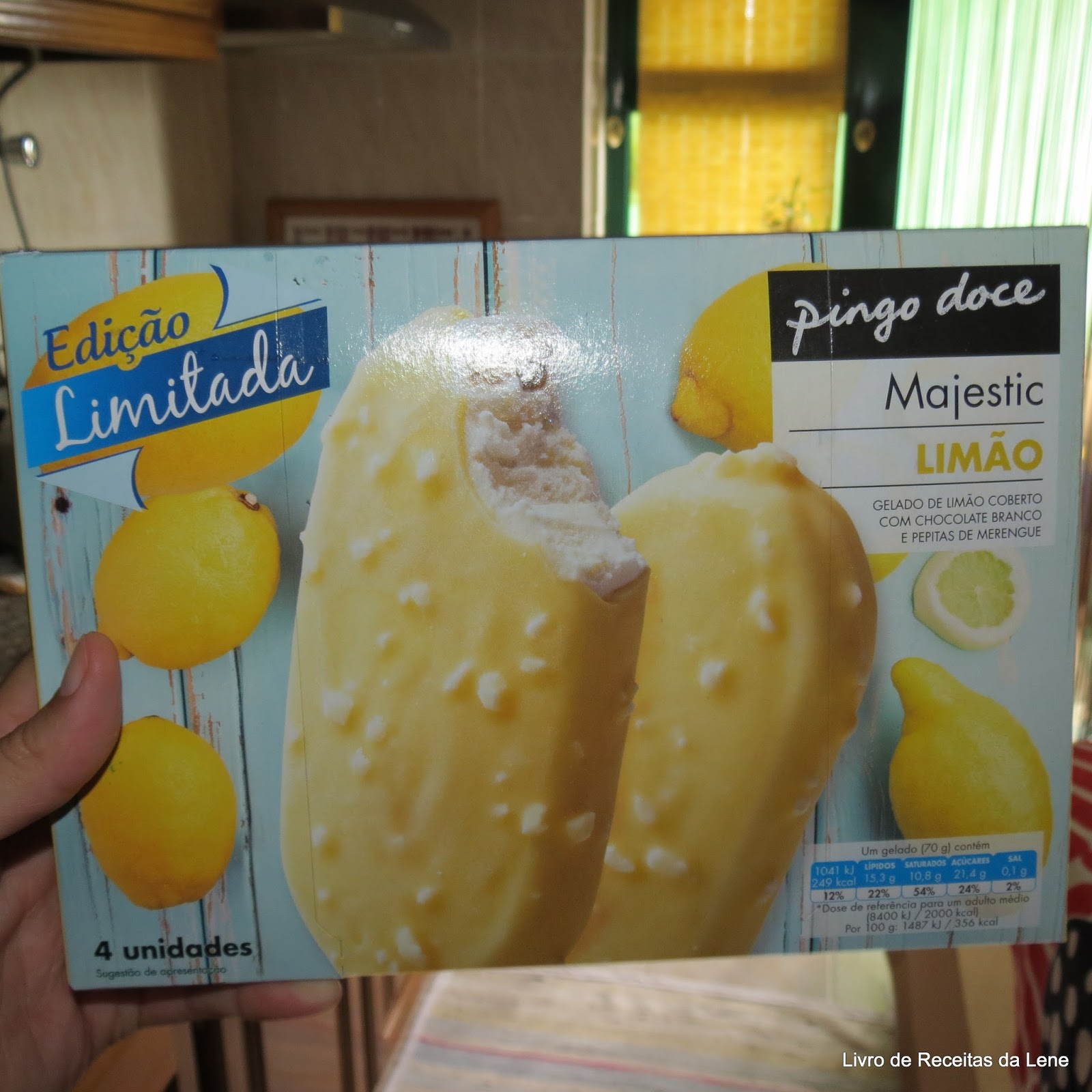 Gelado De LimÃo Pingo Doce Livro De Receitas