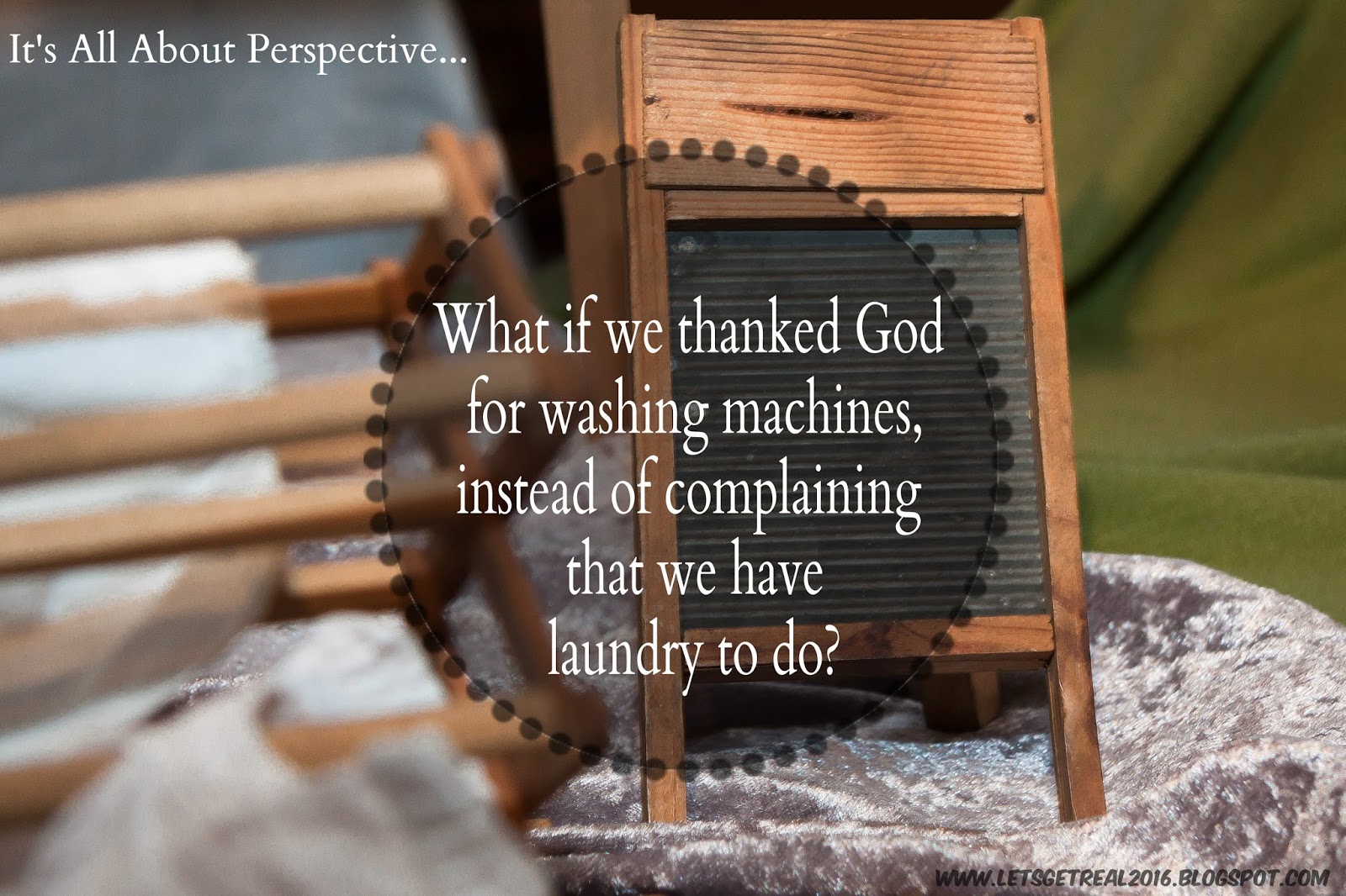 LET'S GET REAL: The Most Important Work