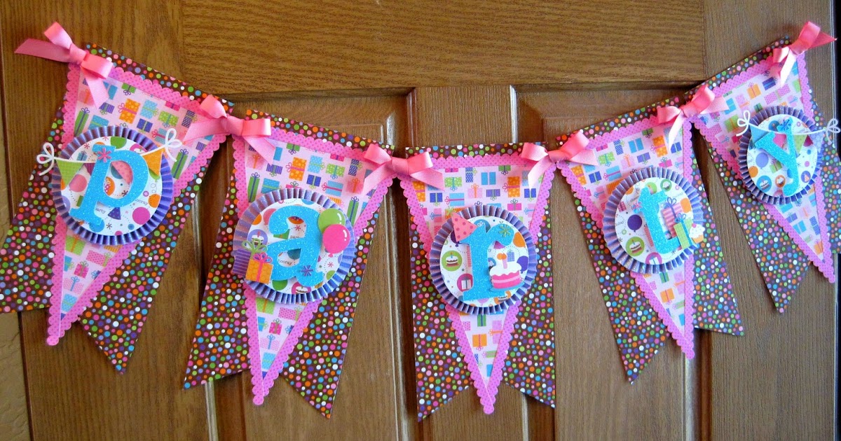 Doodlebug Design Inc Blog: Party Banner by Tiffany Hood