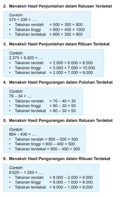 Penaksiran dan Pembulatan - TeachMeSoft