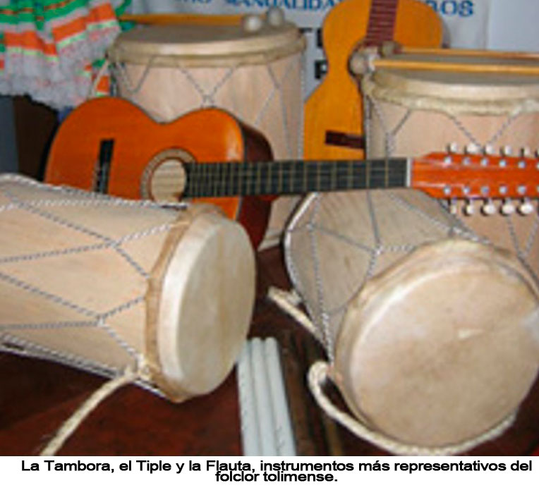 folclor colombiano : instrumentos representativos