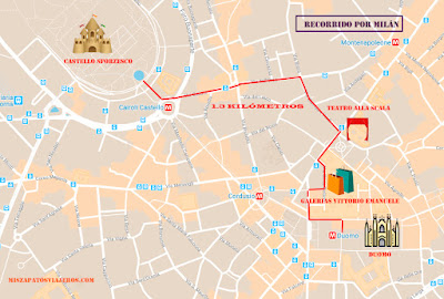 Recorrido por Milán si Disponemos de Poco Tiempo