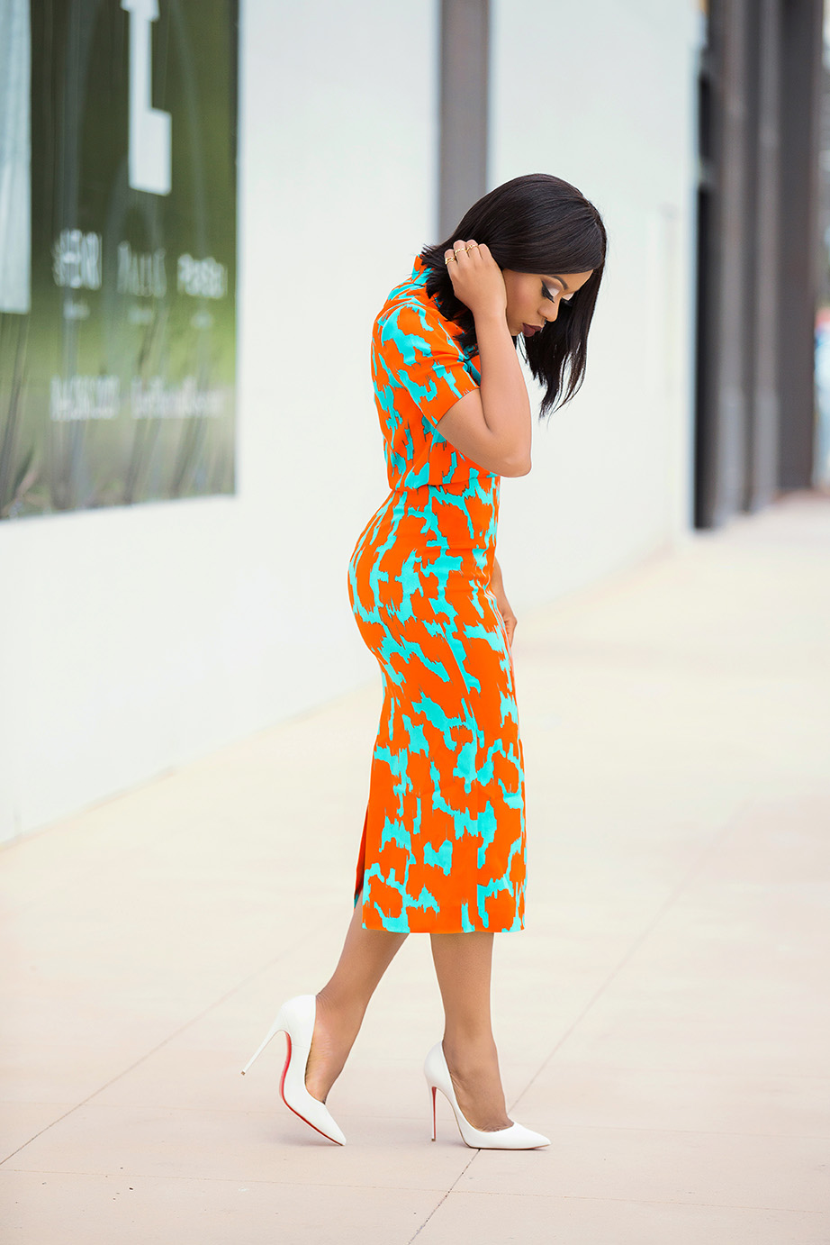 Bold Print For Work - Jadore-Fashion