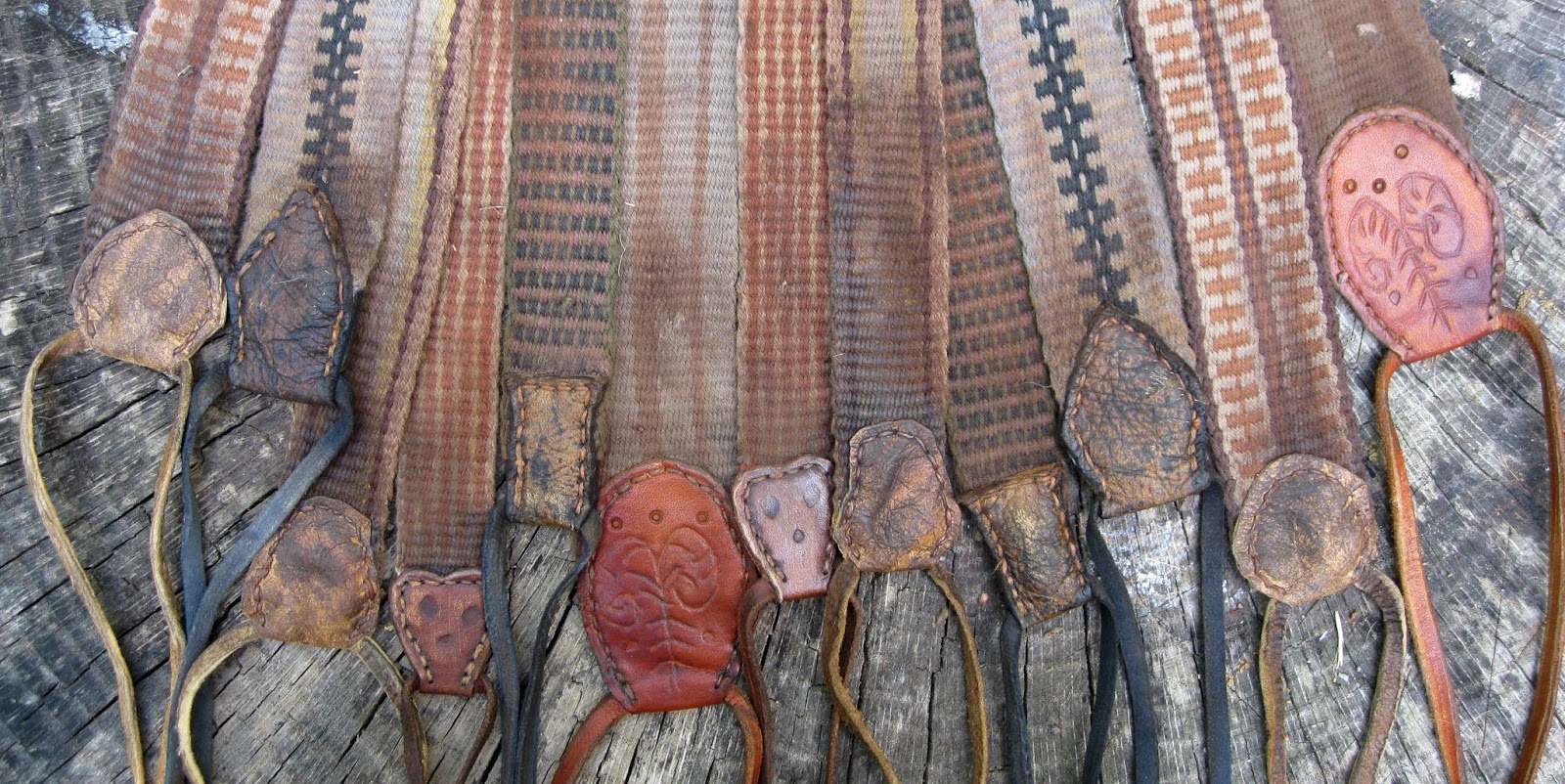 Ewing's Creek Pouches and Accoutrements: Powder Horn Straps