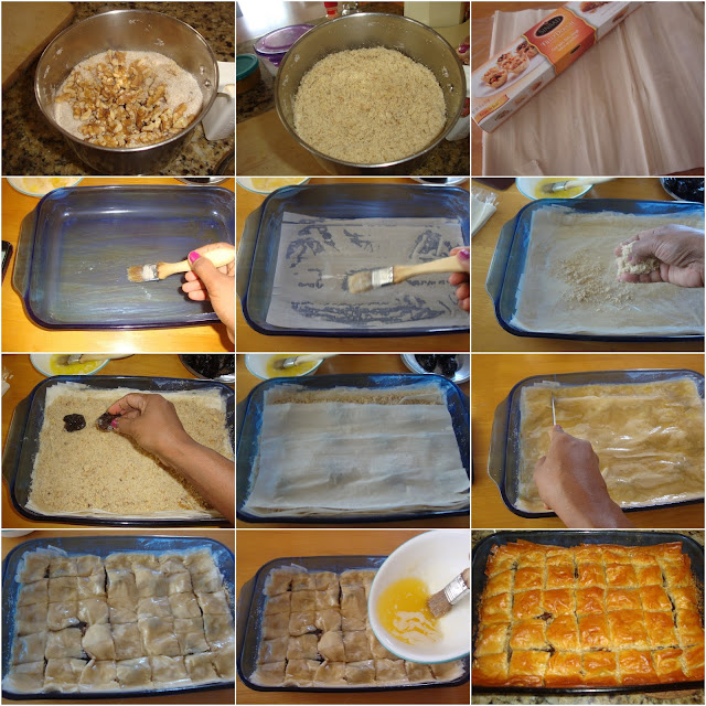 Sailaja Kitchen...A site for all food lovers!: Baklava Recipe / How to ...