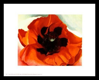 PLATEAU ART STUDIO: Georgia Okeeffe's Oriental Poppies