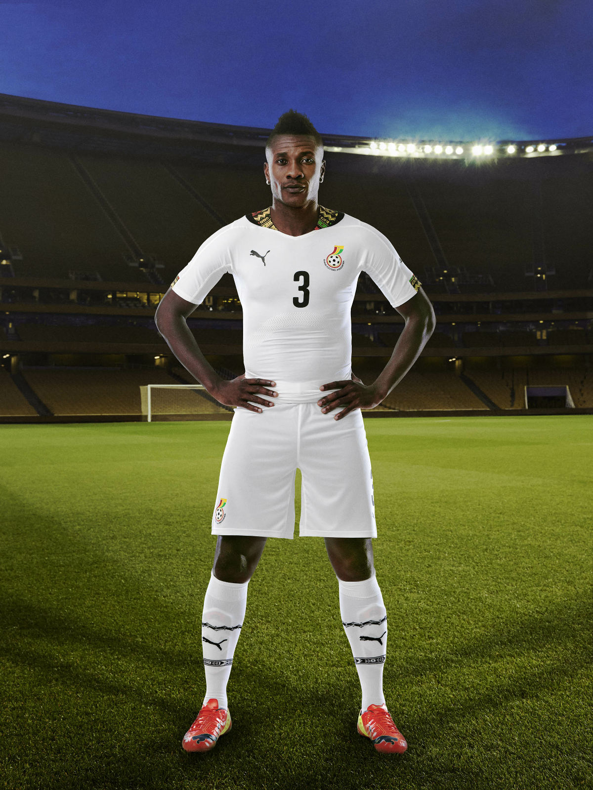 Ghana 2014 World Cup Home and Away Kits Released - Footy Headlines