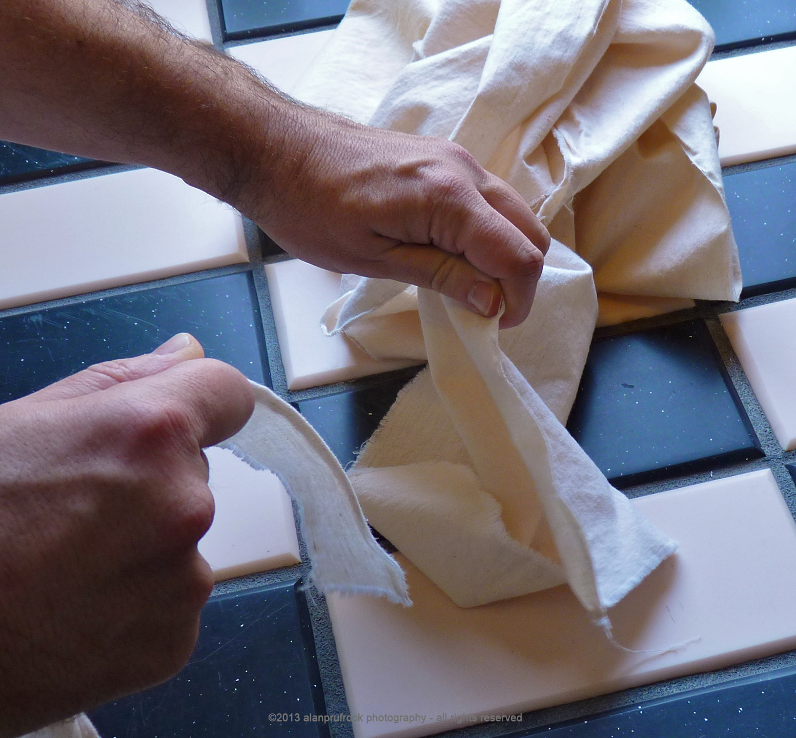 fundoshi fabric photos and more: Making the First Fundoshi