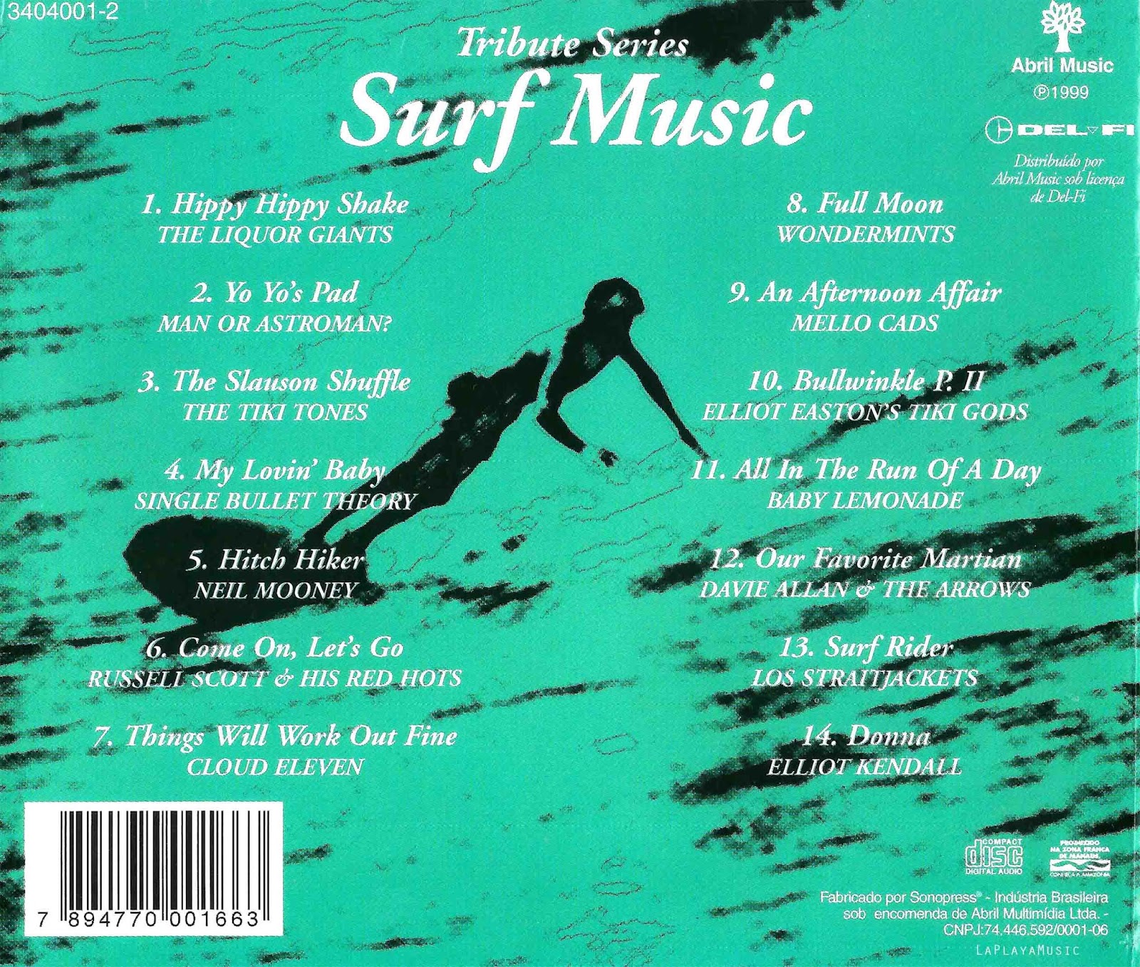 LA PLAYA MUSIC - OLDIES: SURF MUSIC - TRIBUTE SERIES - DEL-FI (1999)