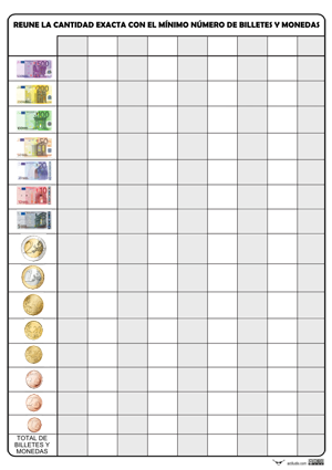 *MIS COSAS DE MAESTRA*: Euros: monedas y billetes