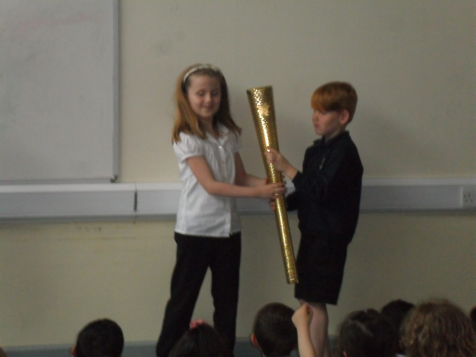Begbrook Primary School Year 1: The Olympic Torch visit!!