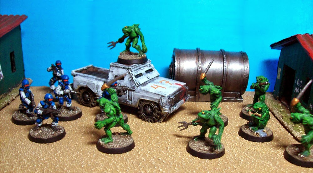 Deathworld Adventures: Tactical Miniatures S.W.A.T. Team
