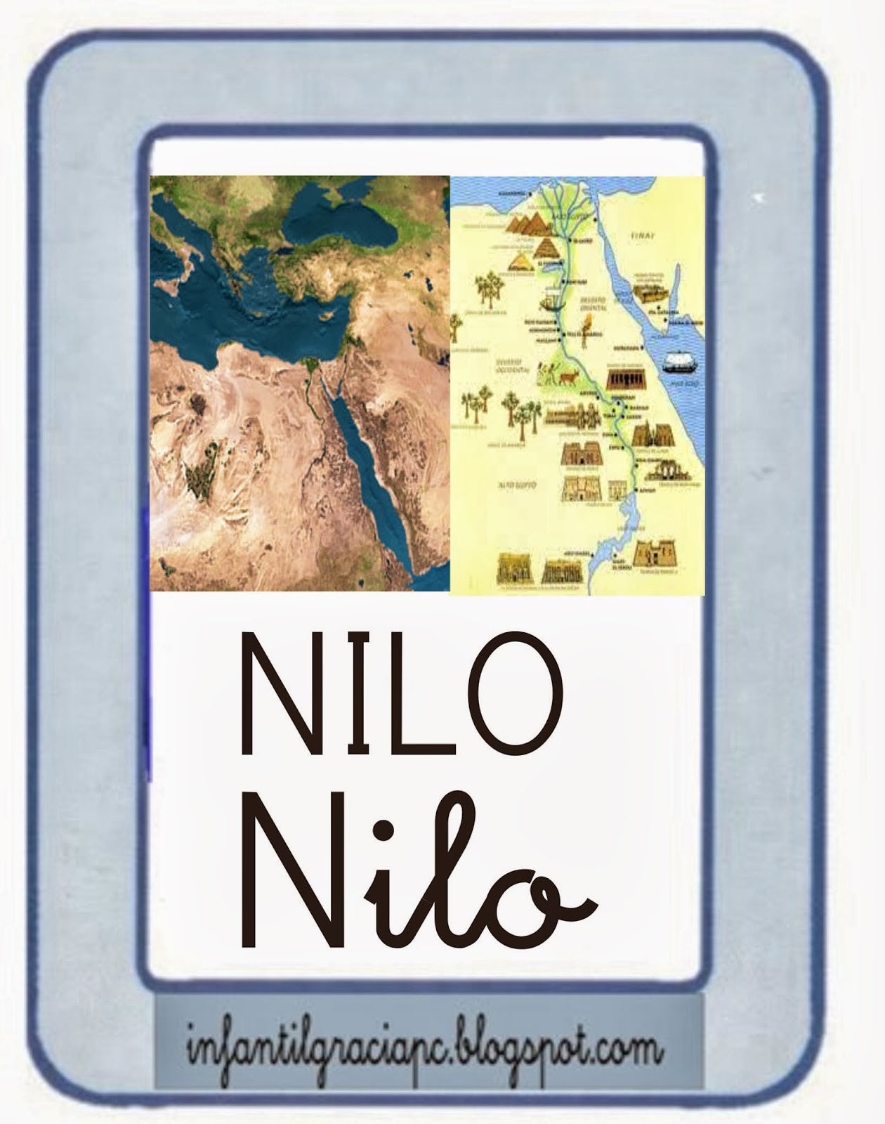 INFANTIL de GRACIA: EL REGALO DEL NILO