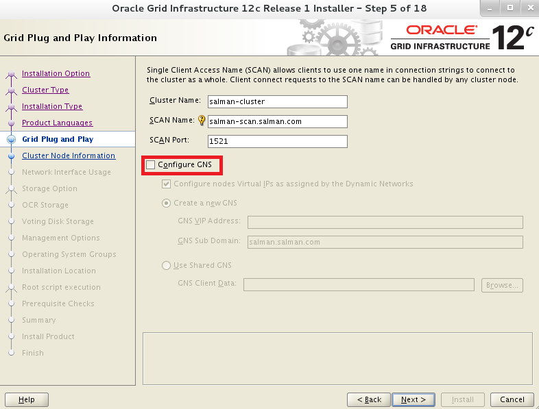 Installing Oracle 12c Release 1 Rac On Linux 7 Oraclenext Solution To Your Oracle Problems 9361