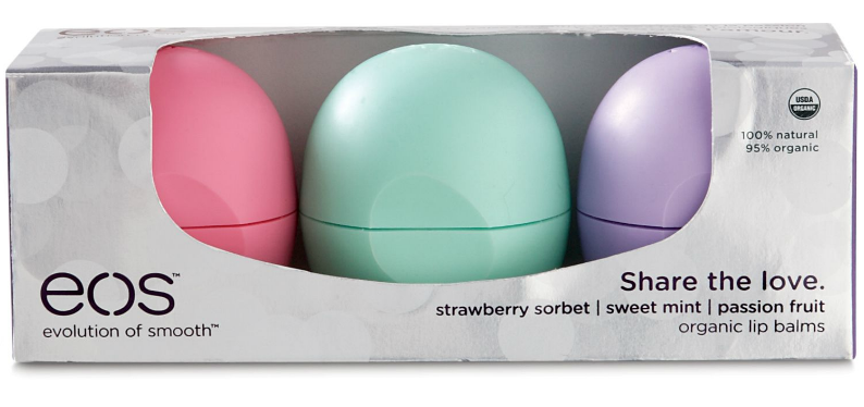 Lipstick and Candy Cigarettes: EOS Limited Edition Organic Lip Balm ...