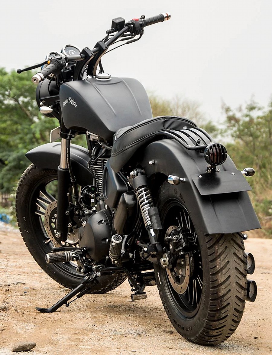 Royal Enfield Thunderbird 500 ‘Black Magic’ By EIMOR Customs - ROYAL ...