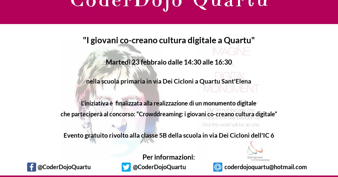 CoderDojo Quartu: I giovani co-creano cultura digitale con il CoderDojo Quartu
