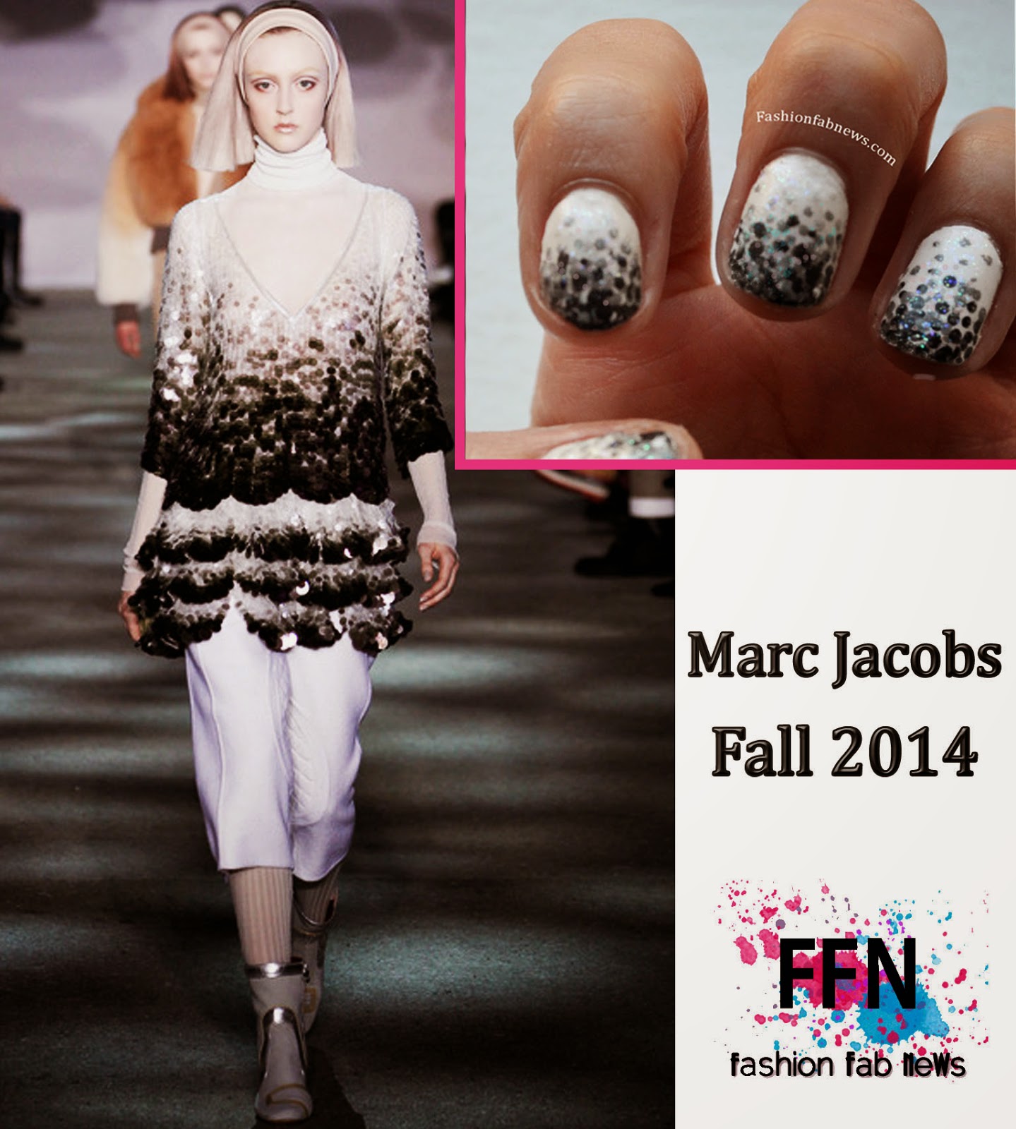 Marc Jacobs Fall 2014 Nail Art | Fashion Fab News - fashion, beauty ...