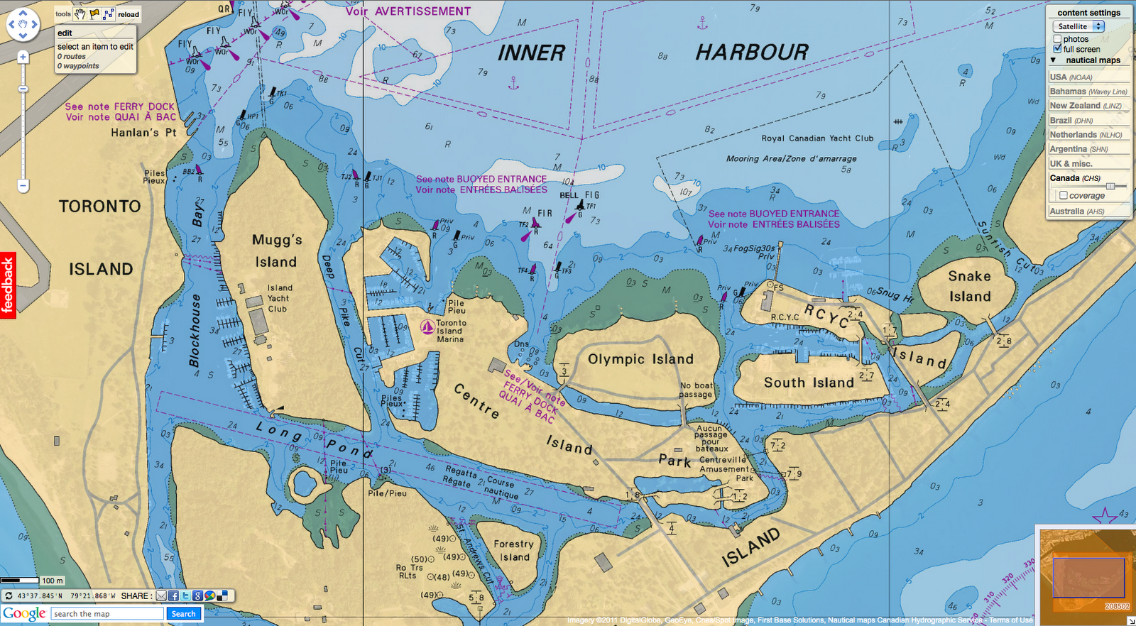 GeoGarage blog: Canada CHS update in the Marine GeoGarage