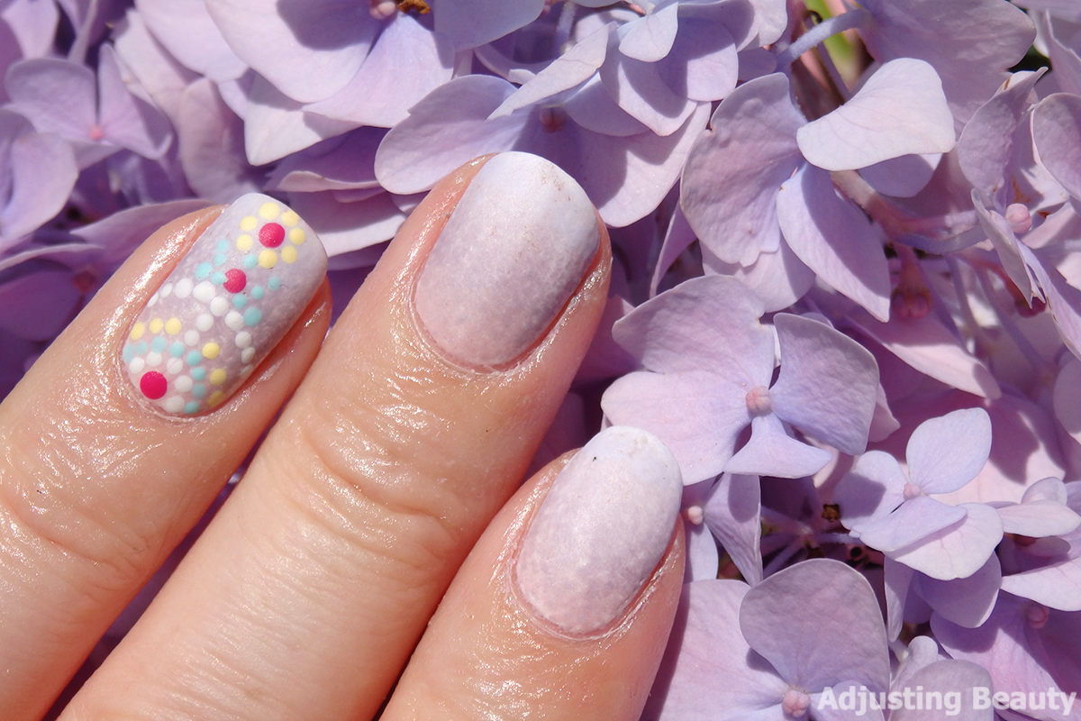 Pastel Summer Nails - Adjusting Beauty