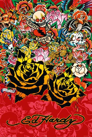 Tattoos Script: Ed Hardy Tattoo Designs
