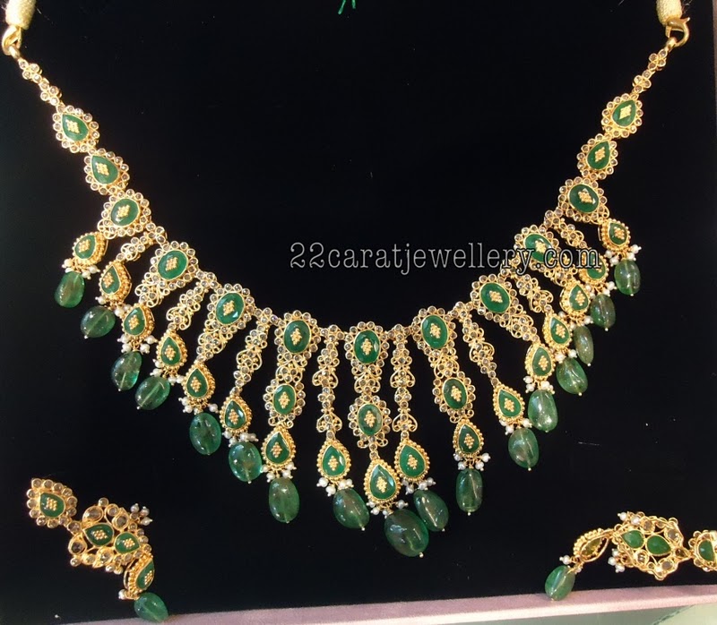 Uncut Diamond (Chakri) Necklace Sets By Prem Raj Jewellers - Jewellery ...