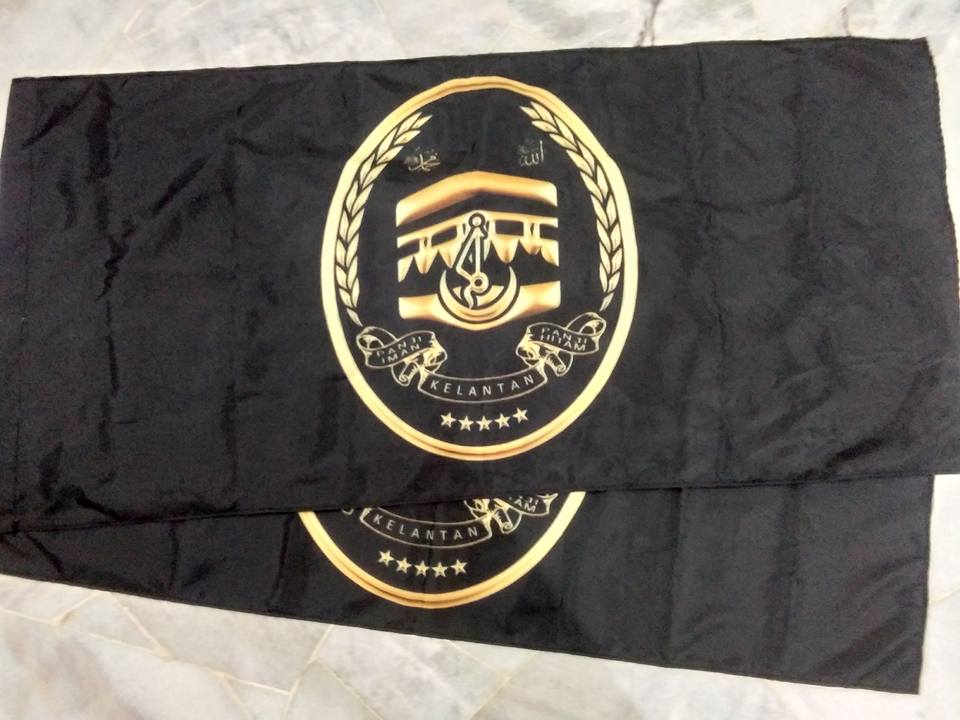 CETAK BENDERA: CETAK BENDERA PANJI HITAM