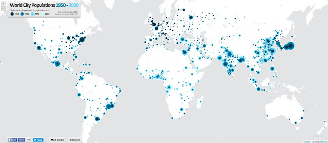 Luminocity 3D World City Map