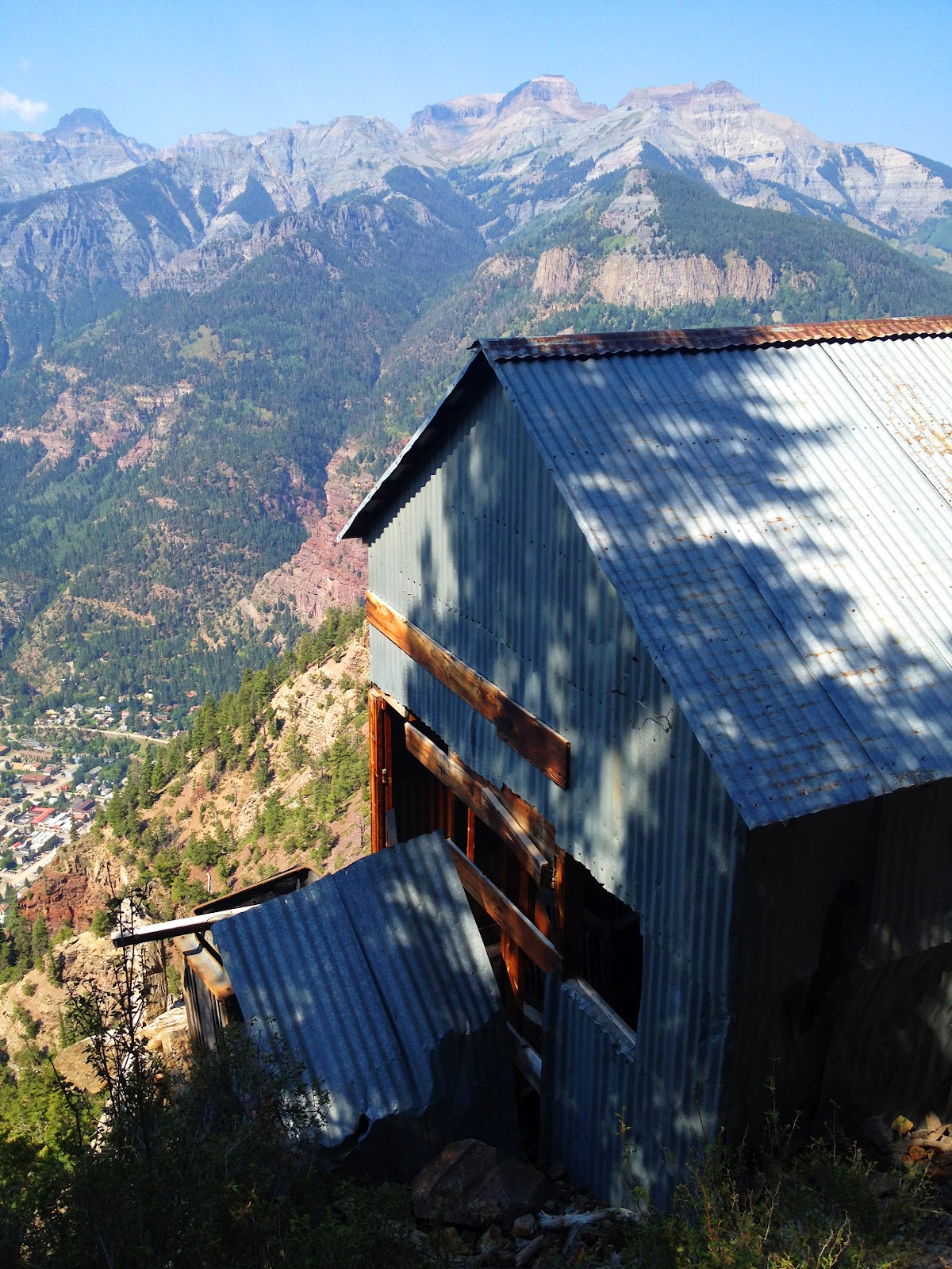 Kate Runs Colorado: Upper Cascade Falls & Chief Ouray Mine