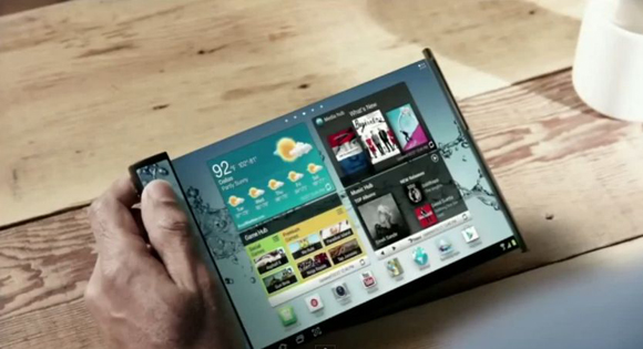 Samsung Flexible Display become Samsung Galaxy S5?