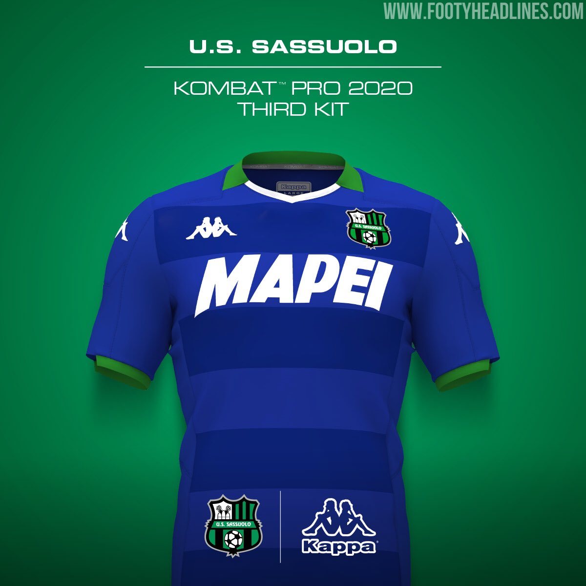 Sassuolo 19-20 Home, Away & Third Kits Released - Footy Headlines