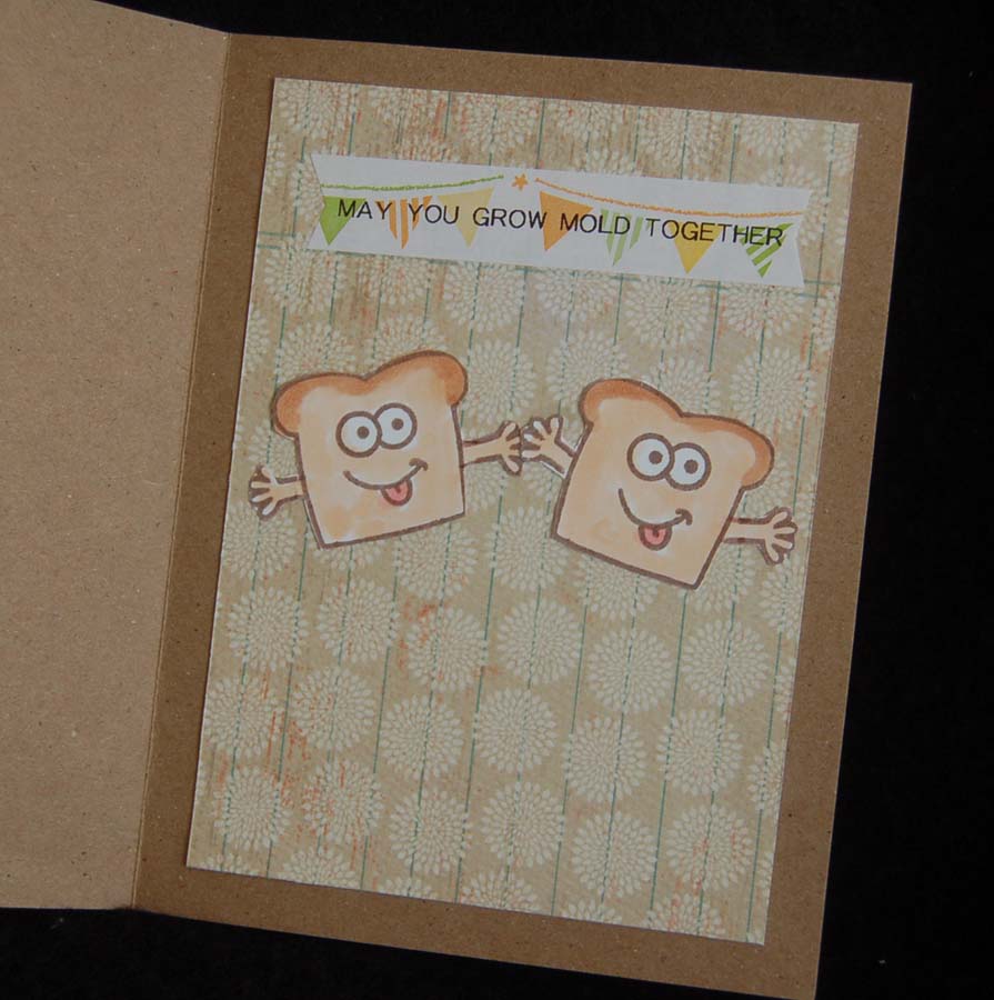 Lynn's Craft Blog: Anniversary Toast Card