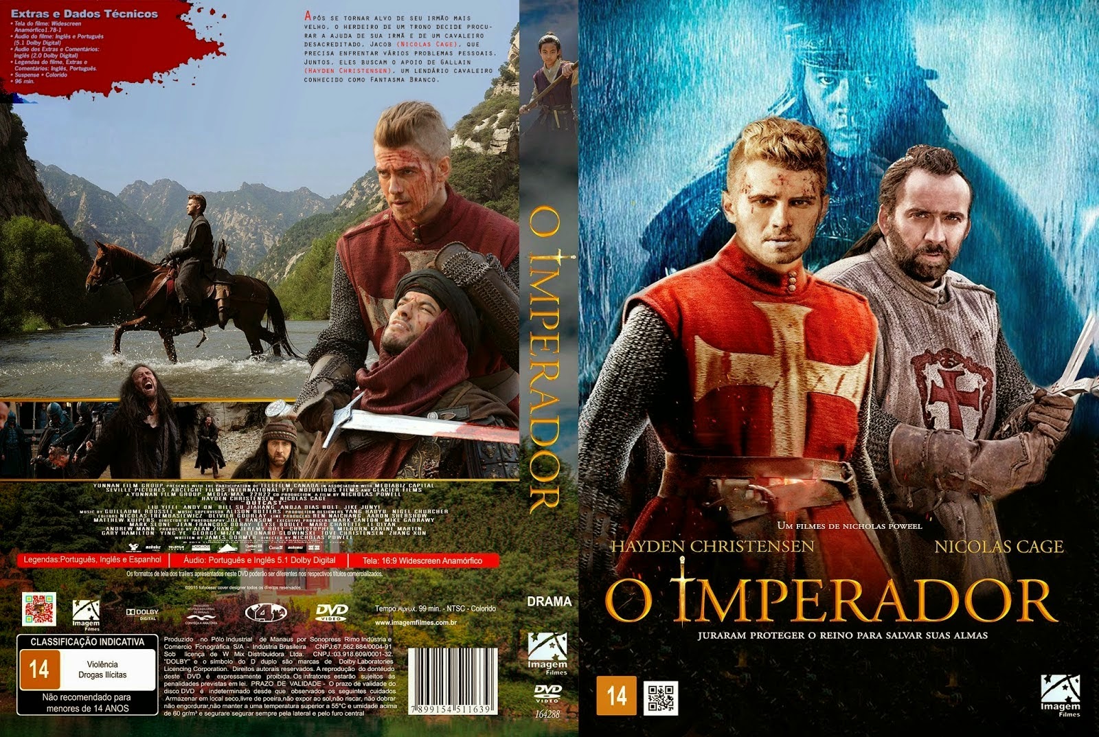 CAPAS de DVDs Buiu de Jesus: O IMPERADOR
