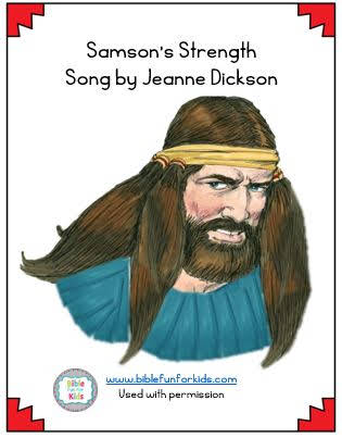 Samson Songs & Ideas | Bible Fun For Kids